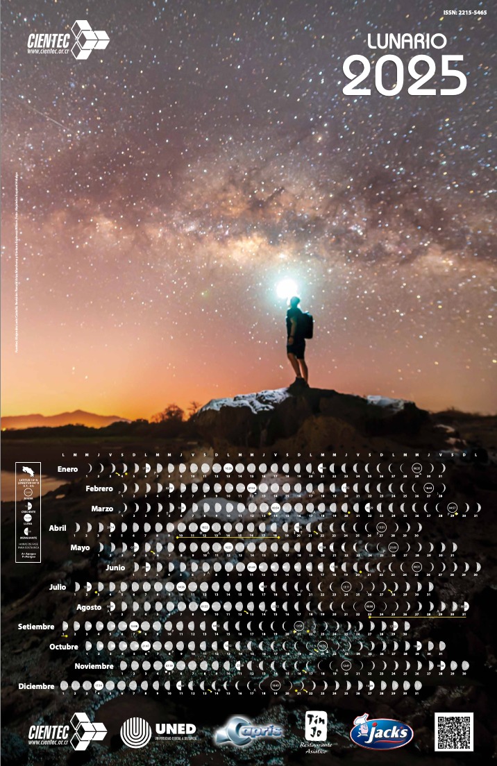 Lunario 2025 | Fundación CIENTEC